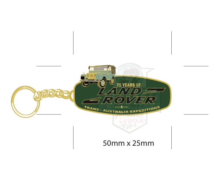 Land Rover 75 Yr - Hue - Mates4Mates - Expedition Key Ring - Steve ...